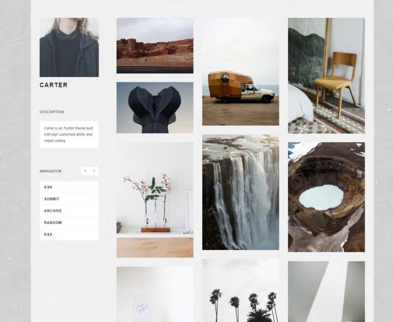 15+ Best Free Tumblr Themes | Design Shack