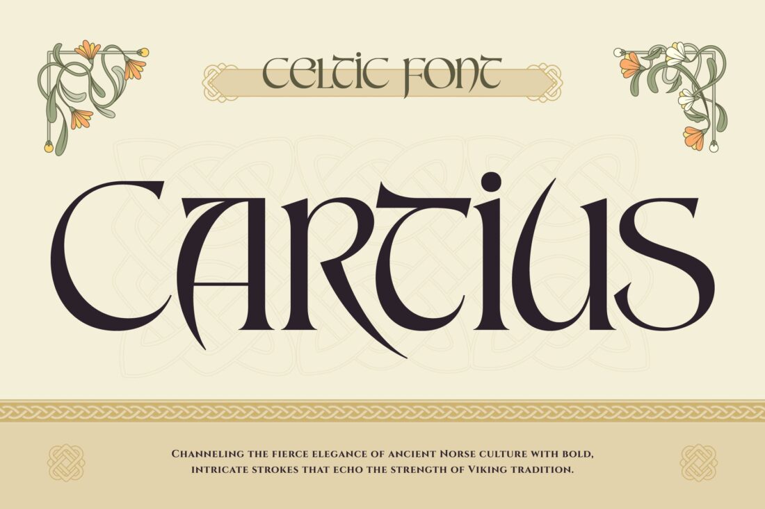 20+ Best Irish & Celtic Fonts (Old Irish Fonts & More) | Design Shack