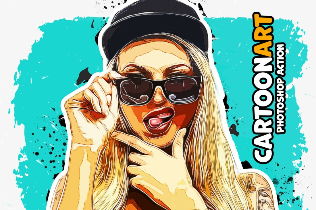 35 Best Comic Book Style Photoshop Actions Pop Art Actions Design Shack 