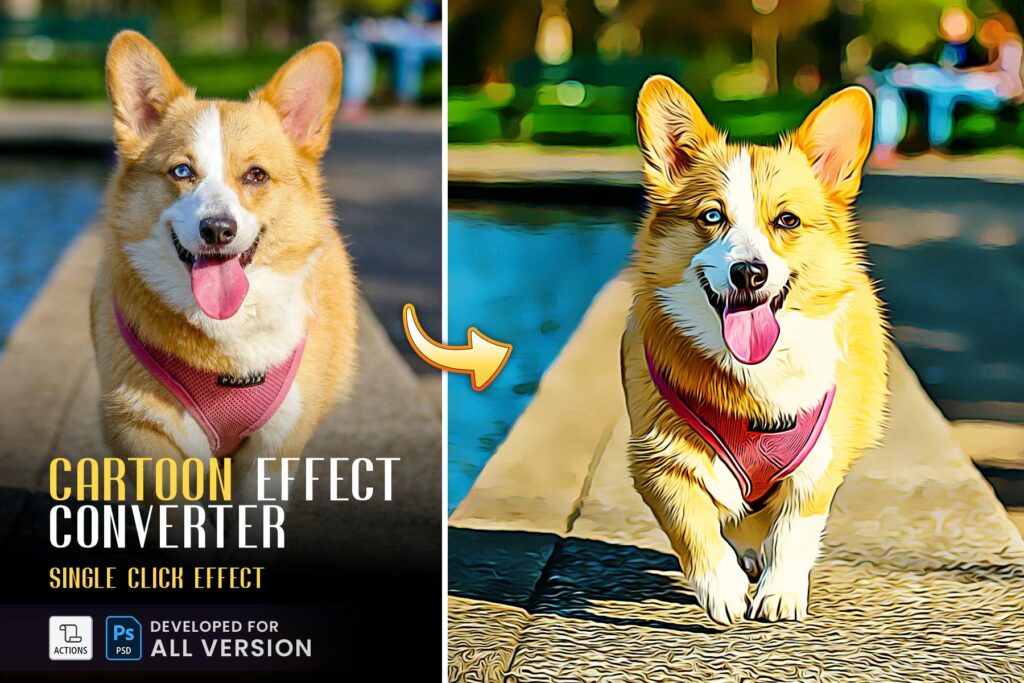 55+ Best Photoshop Cartoon Effects (Photo to Cartoon Actions & Plugins ...