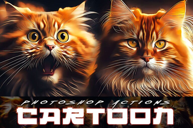 55+ Best Photoshop Cartoon Effects (Photo to Cartoon Actions & Plugins ...