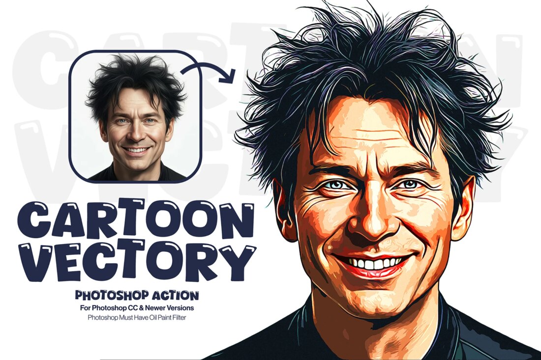 65+ Best Photoshop Cartoon Effects (Photo to Cartoon Actions & Plugins ...