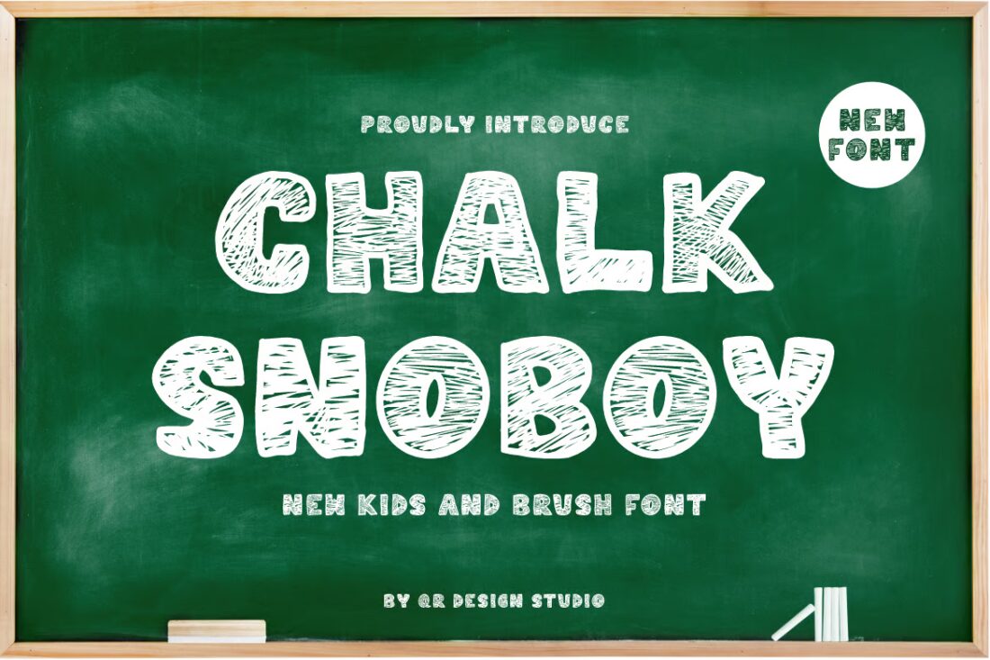 30+ Best Chalkboard Fonts 2025 | Design Shack