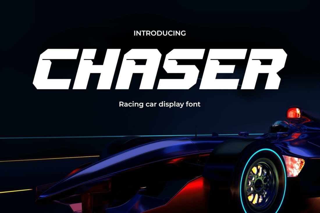 Chaser Racing Font | Design Shack