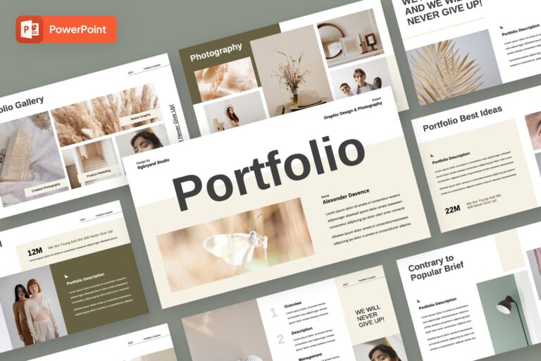 70+ Best PowerPoint Portfolio Templates 2025 | Design Shack