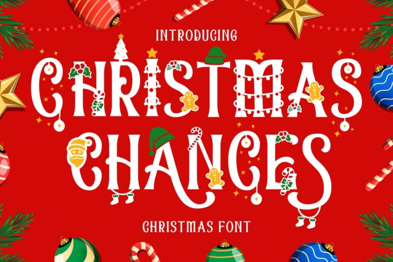 40+ Best Christmas Fonts (& Navidad Typefaces) | Design Shack