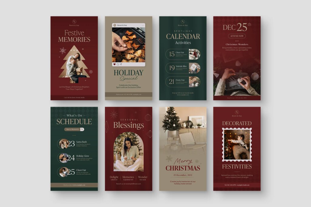 120+ Christmas Mockups, Icons, Graphics & Resources