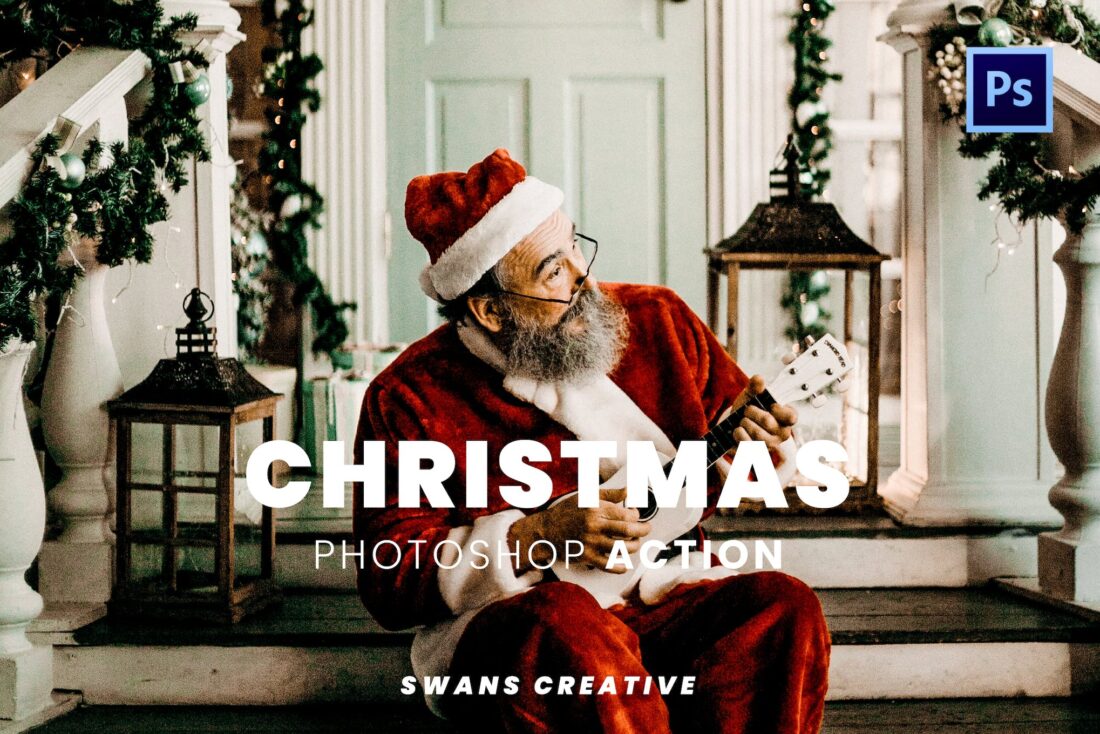 25+ Christmas Photoshop Brushes, Actions & Text Effects - Blog of Web ...