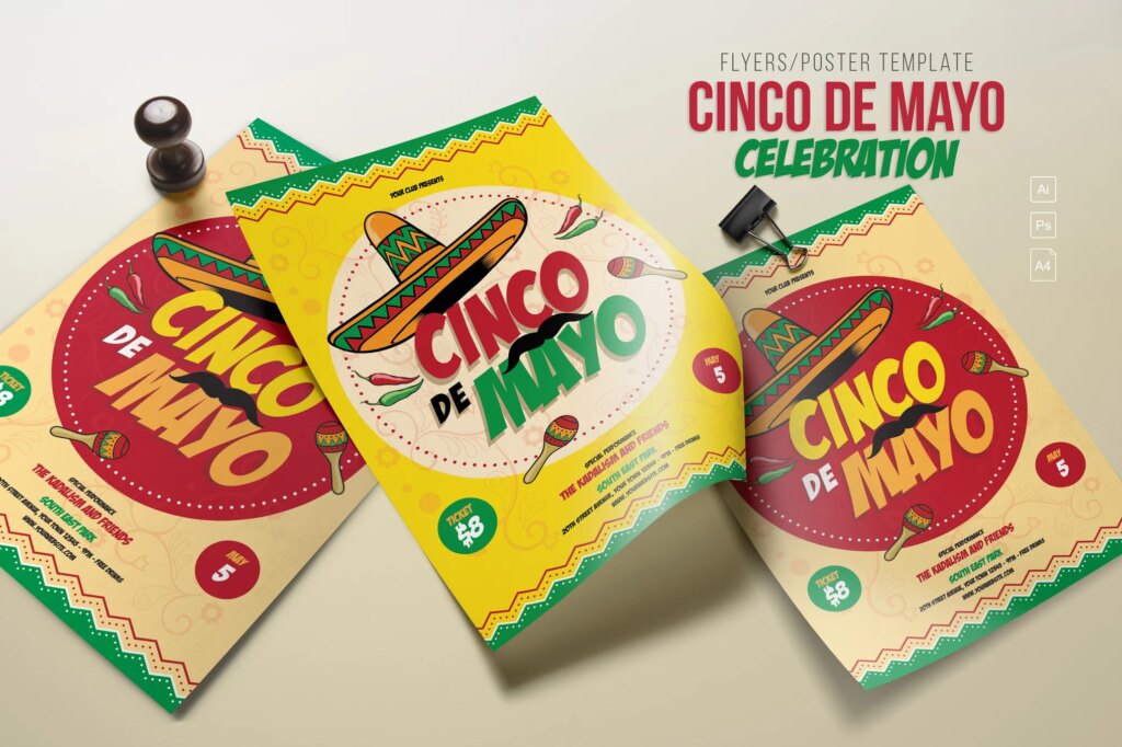 25+ Best Cinco De Mayo Templates: Flyers, Invitations, Posters & More ...
