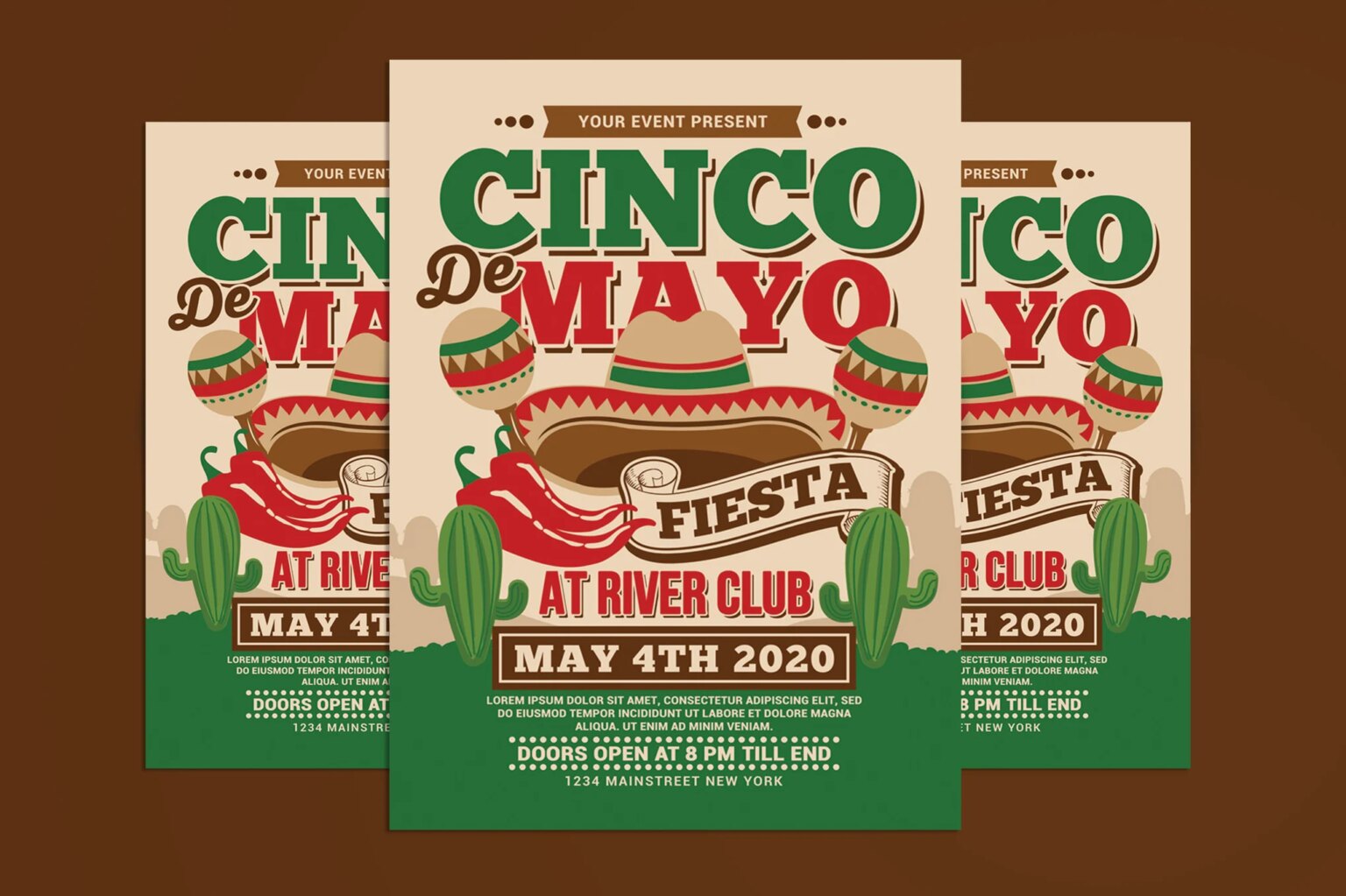 25+ Best Cinco De Mayo Templates: Flyers, Invitations, Posters & More ...