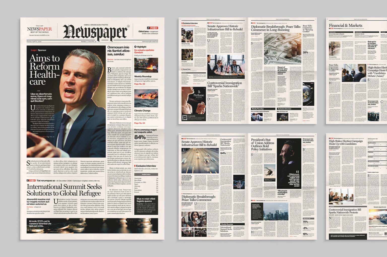 55+ Best InDesign Templates 2025 (For Brochures, Flyers, Books & More ...