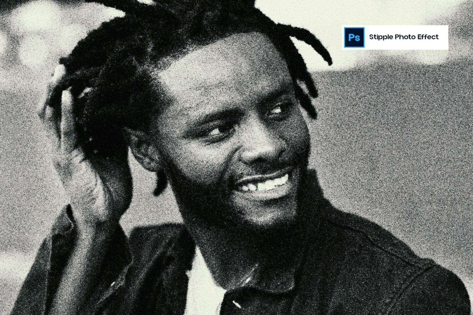 20+ Best Stipple Effects & Brushes for Photoshop | Design Shack