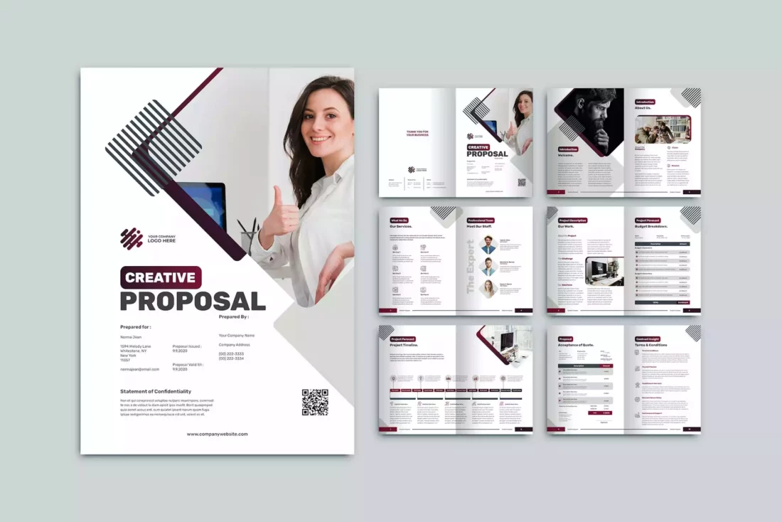 Clean InDesign Proposal Template | Design Shack
