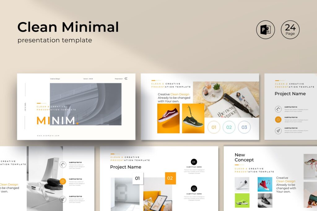 50+ Best Clean PowerPoint Templates (Free & Pro) | Design Shack
