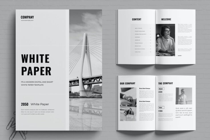 30+ Best White Paper Templates for Word & InDesign | Design Shack