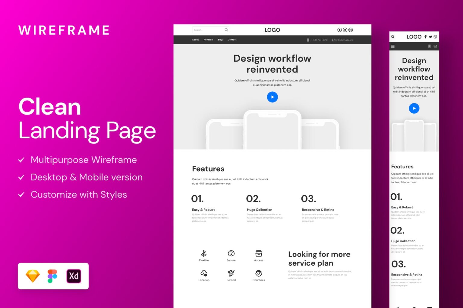 45+ Best Adobe XD Wireframe Kits (+ Wireframe Tutorials) | Design Shack