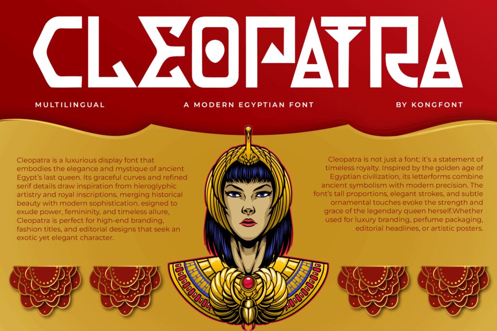 20+ Best Egyptian Fonts (Ancient Egyptian Style Letters & Hieroglyphics ...