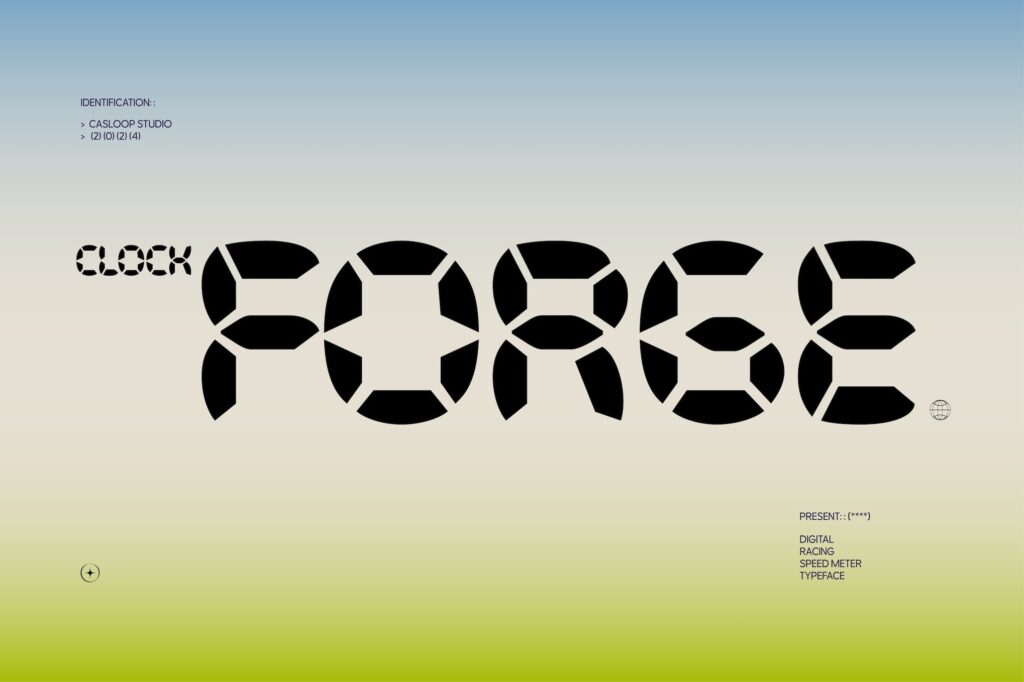 25+ Best Digital Fonts (+ Digital Clock and Number Typography) | Design ...