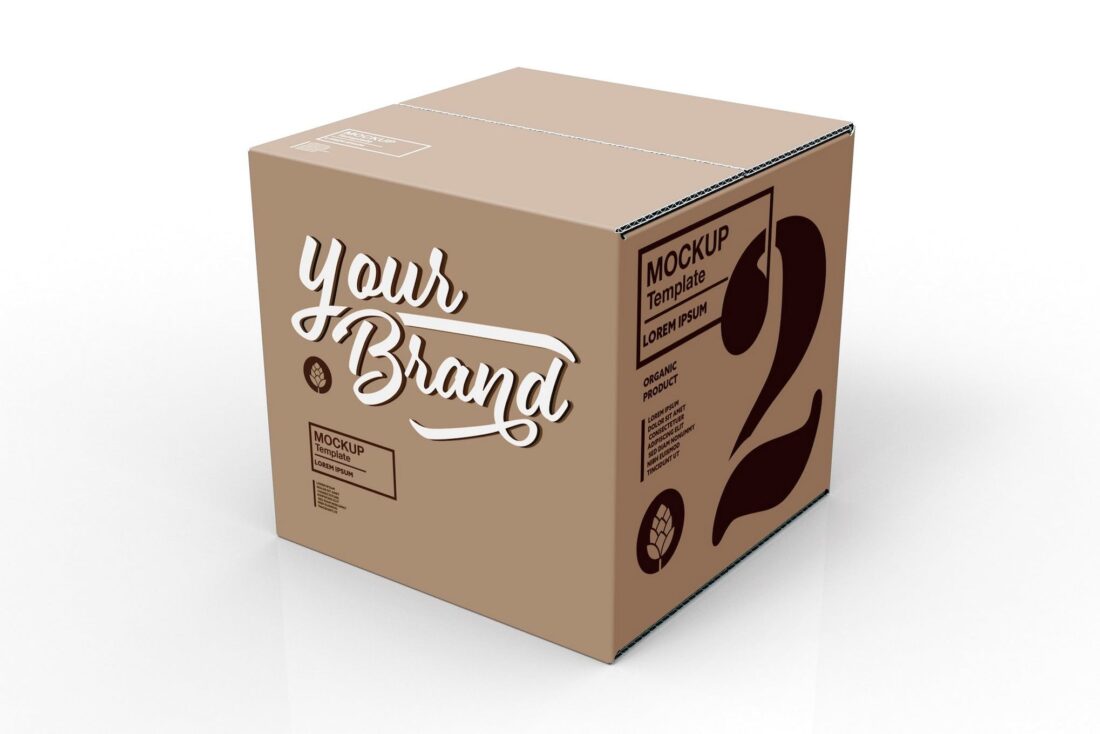 25+ Best Cardboard Box Mockups (Free & Pro) | Design Shack