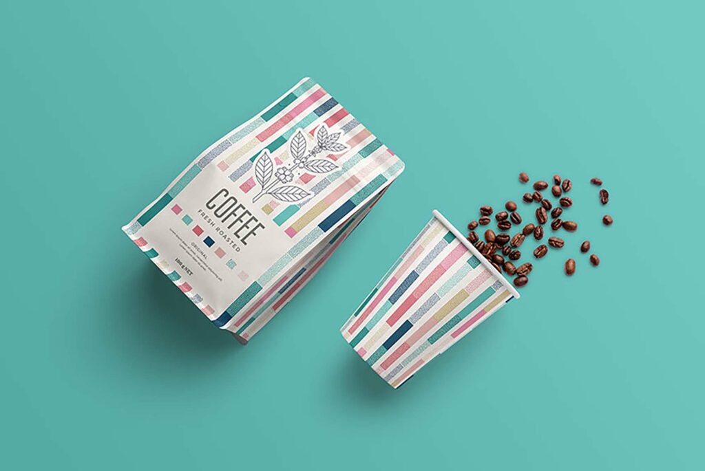 30+ Template Mockup Tas Kopi (Gratis & Premium) - desainae.com