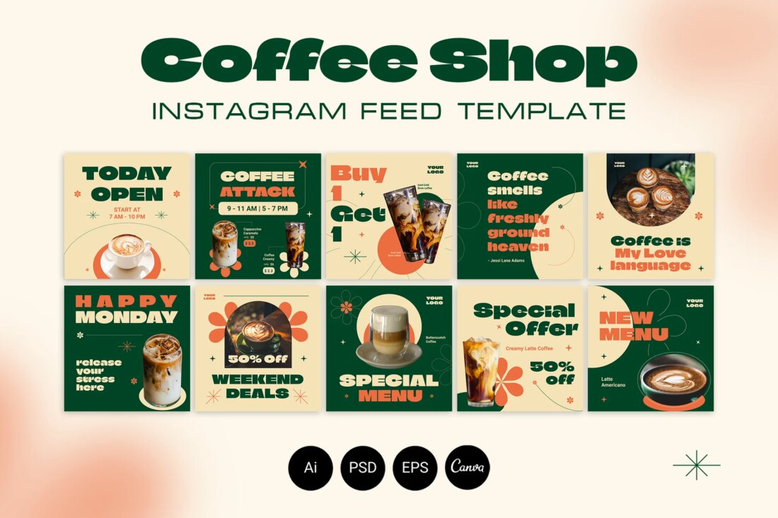 25+ Best Canva Social Media Templates (Instagram & More) - Shack Design