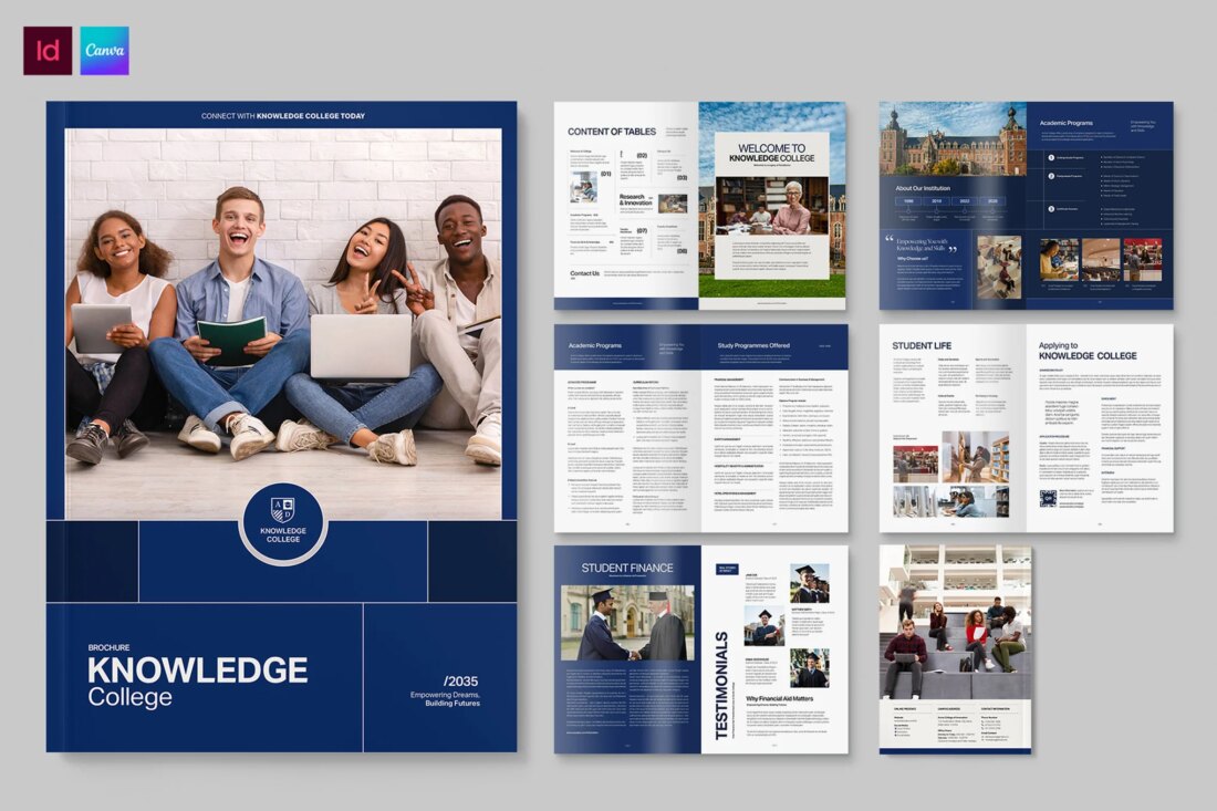 20+ Best Canva Brochure Templates (Tri-Fold & More) | Design Shack