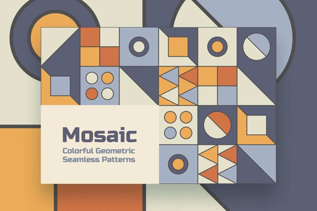 25+ Best Mosaic Backgrounds & Textures