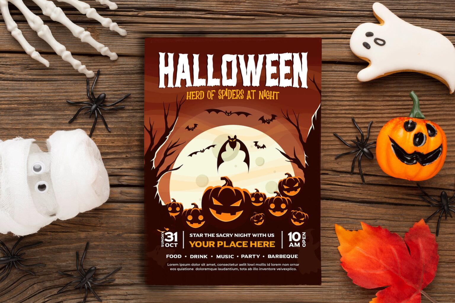 35+ Halloween Flyer Templates (For Spooky 2025 Flyers) | Design Shack