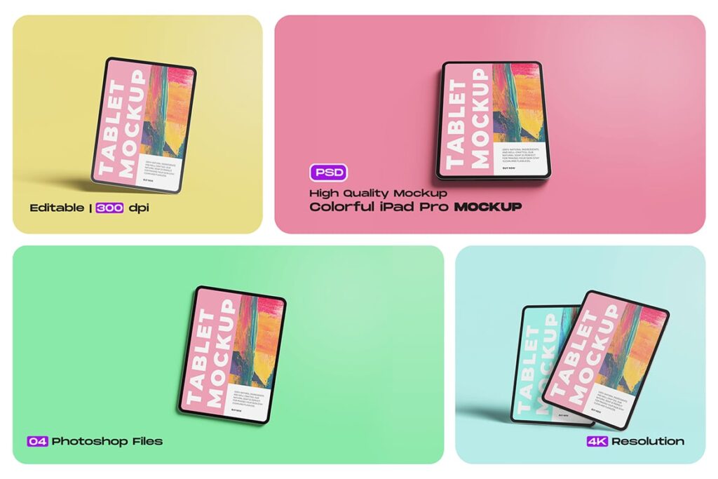 50+ Best iPad Pro Mockups 2025 (Free & Premium) | Design Shack