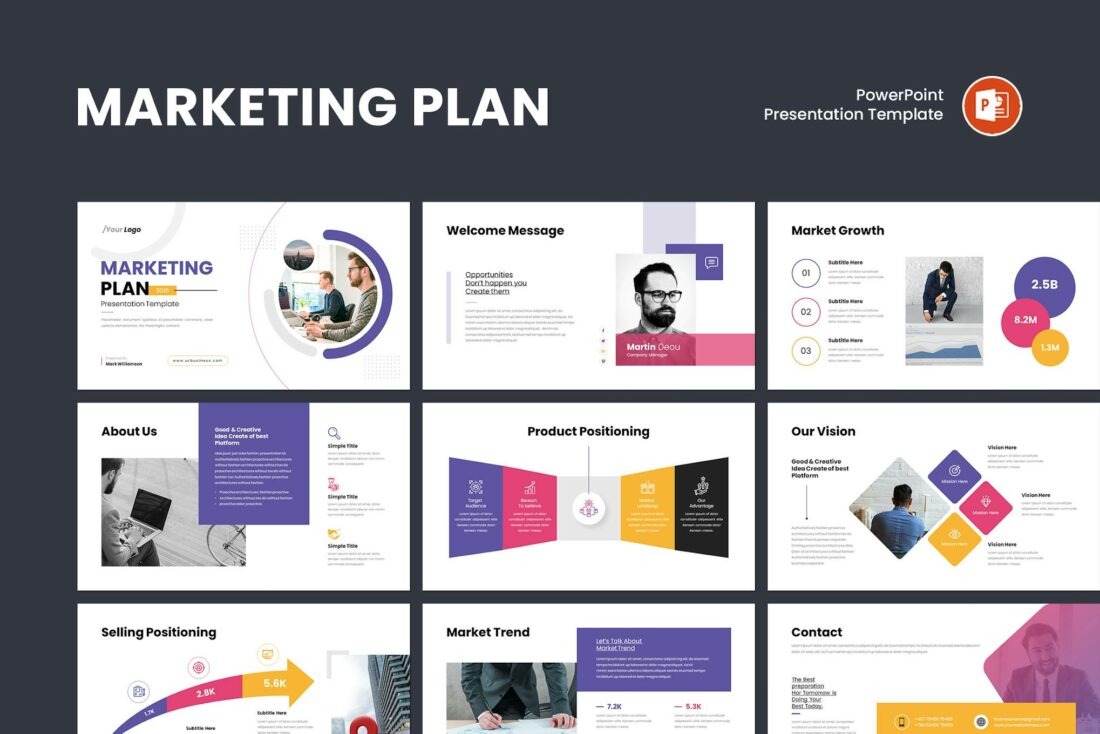 55+ Best Marketing Plan & Marketing Strategy PowerPoint (PPT) Templates ...