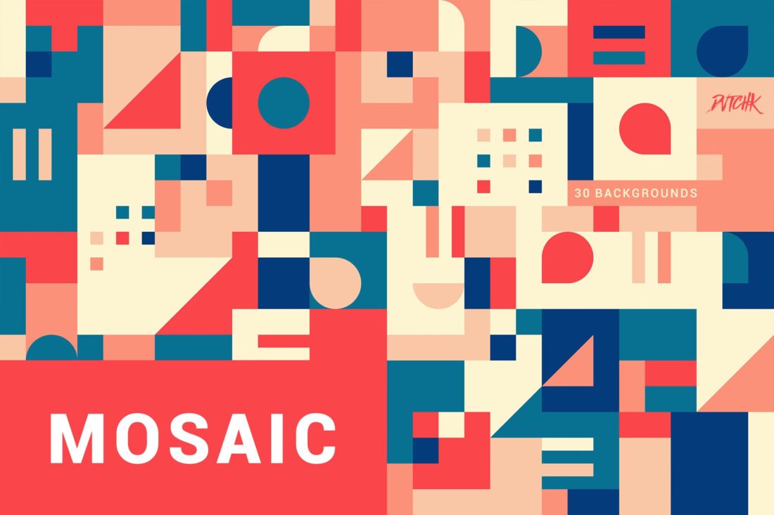 25+ Best Mosaic Backgrounds & Textures