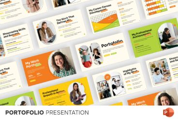 70+ Top PowerPoint Portfolio Templates | Design Shack