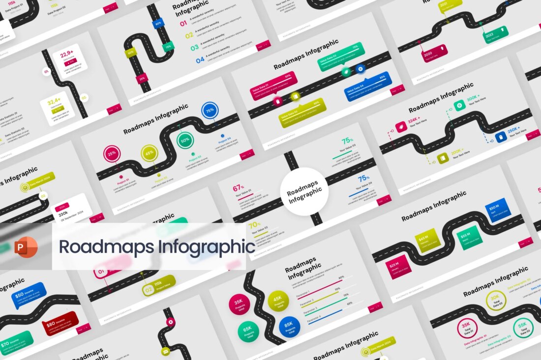 40+ Best PowerPoint Roadmap Templates 2025 | Design Shack