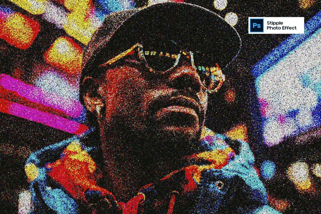 20+ Best Stipple Effects & Brushes for Photoshop | Design Shack