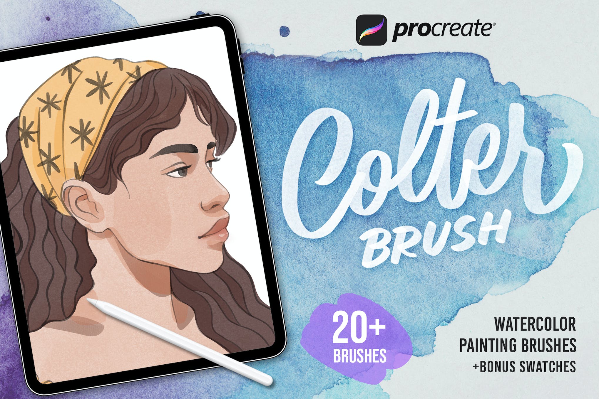 202 Watercolor Brushes for Photoshop | Design Shack