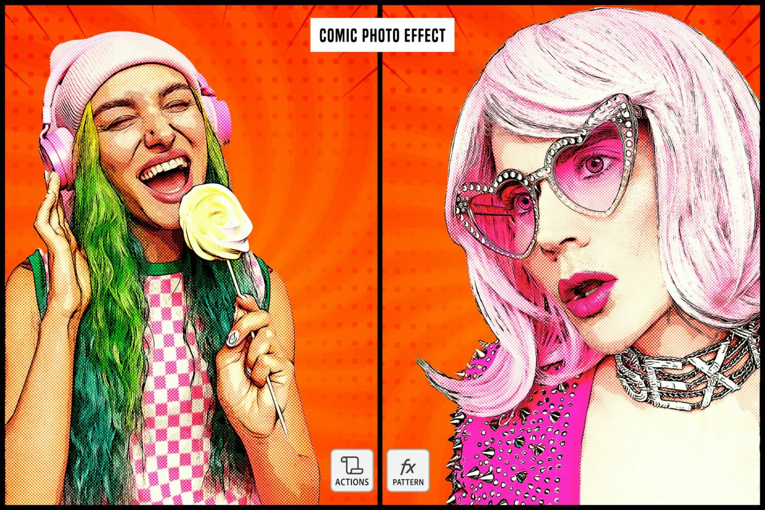 40+ Best Comic Book Style Photoshop Actions (+ Pop Art Actions ...