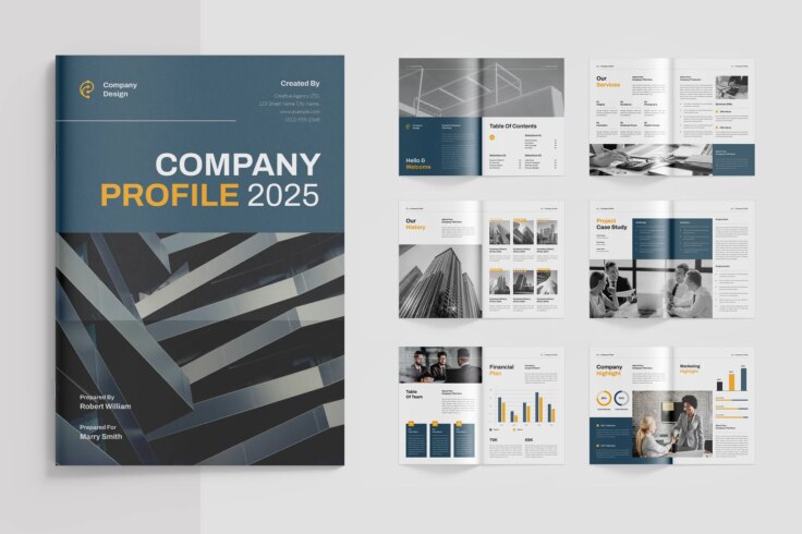 100+ Best Company Profile Templates (Word + PowerPoint) 2025 - Shack Design