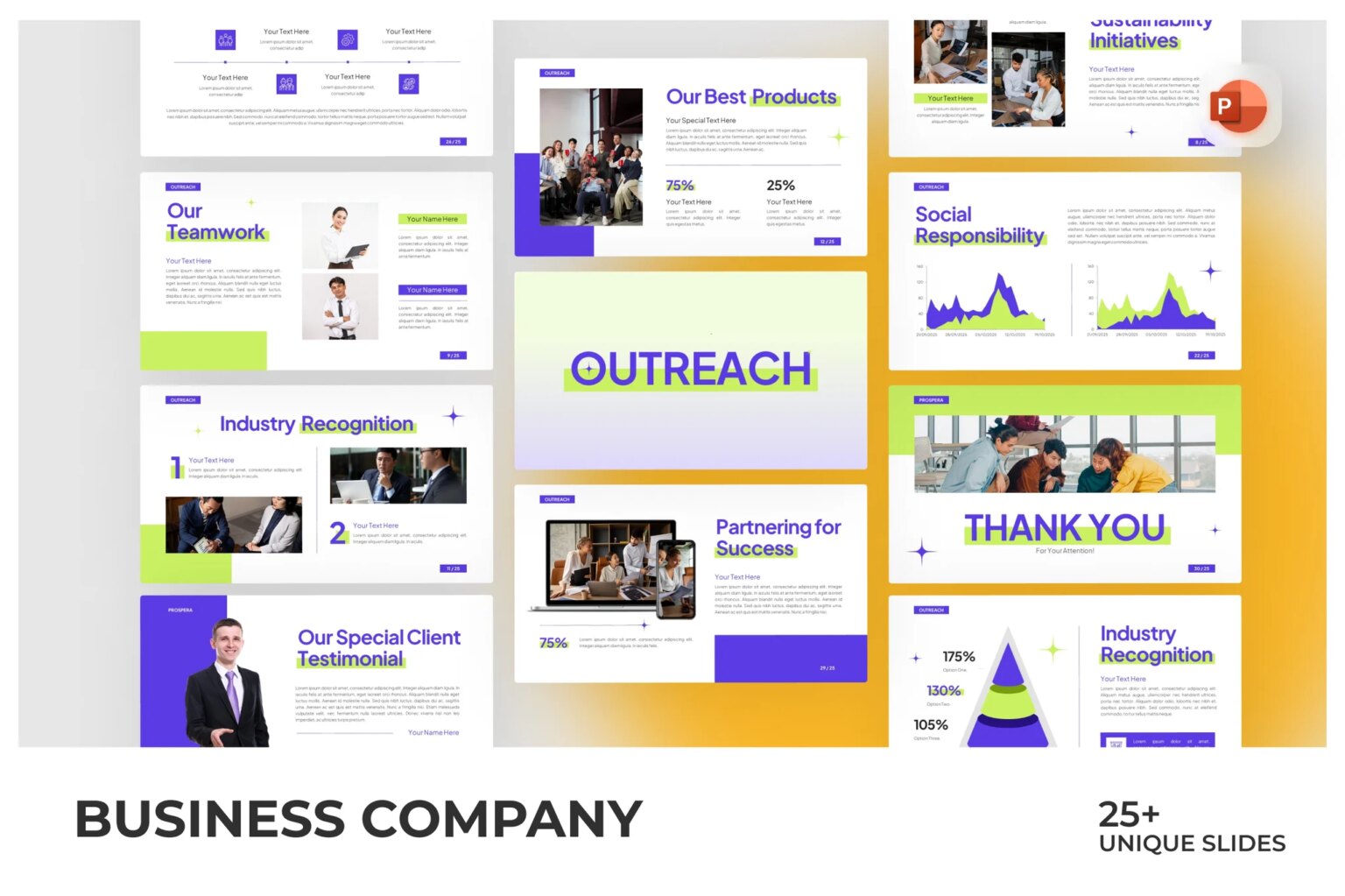 70+ Best Business & Corporate PowerPoint Templates 2025 | Design Shack