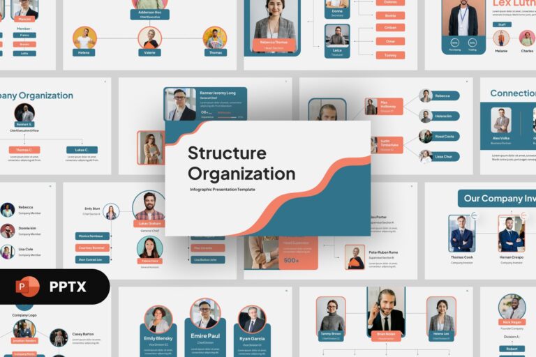 35+ Best Organizational Chart (Org Chart) Templates for PowerPoint 2025 ...