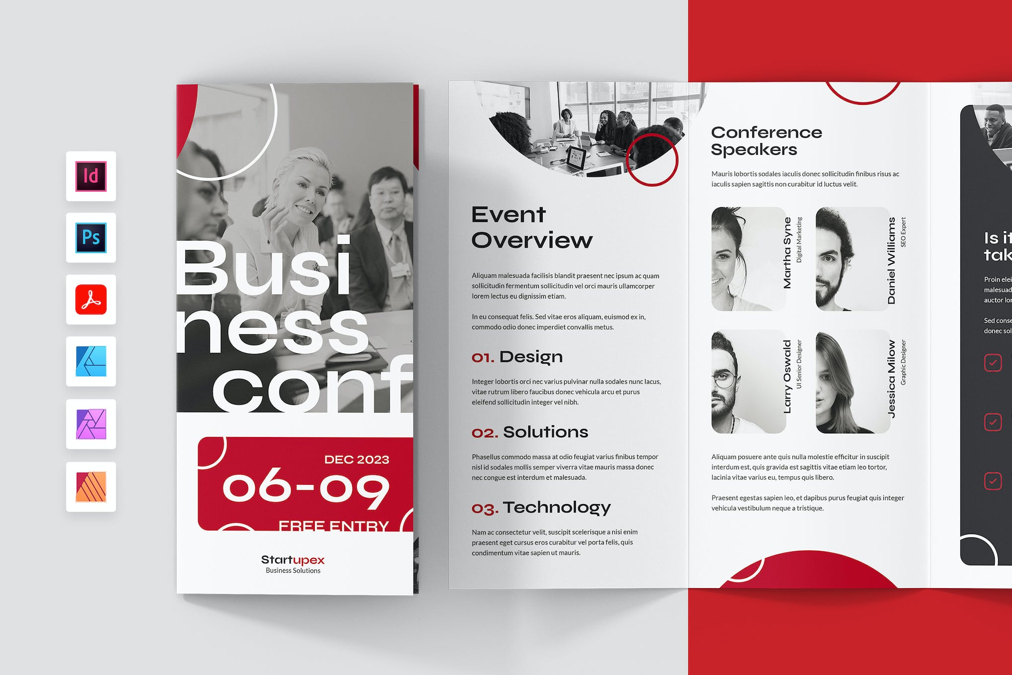 Creative Tri-Fold Brochure Template | Design Shack Creative Tri-Fold Brochure Template | Design Shack