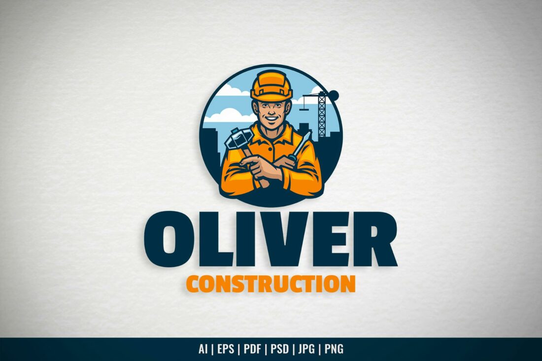 20+ Best Construction Logo Ideas & Templates | Design Shack