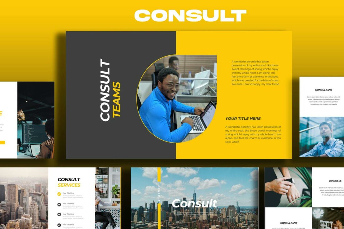 30+ Best Consulting + Management PowerPoint Templates 2024 | Design Shack