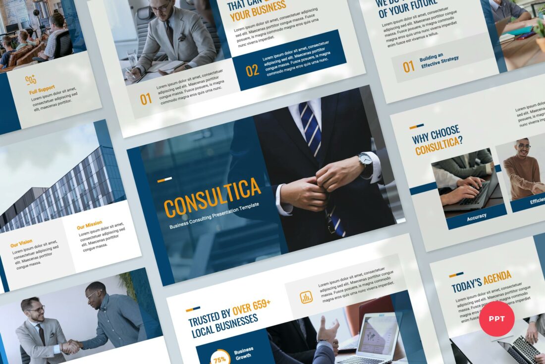 30+ Best Consulting + Management PowerPoint Templates 2024 | Design Shack