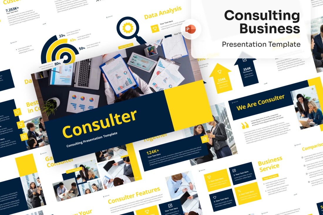 40+ Best Consulting + Management PowerPoint Templates 2025