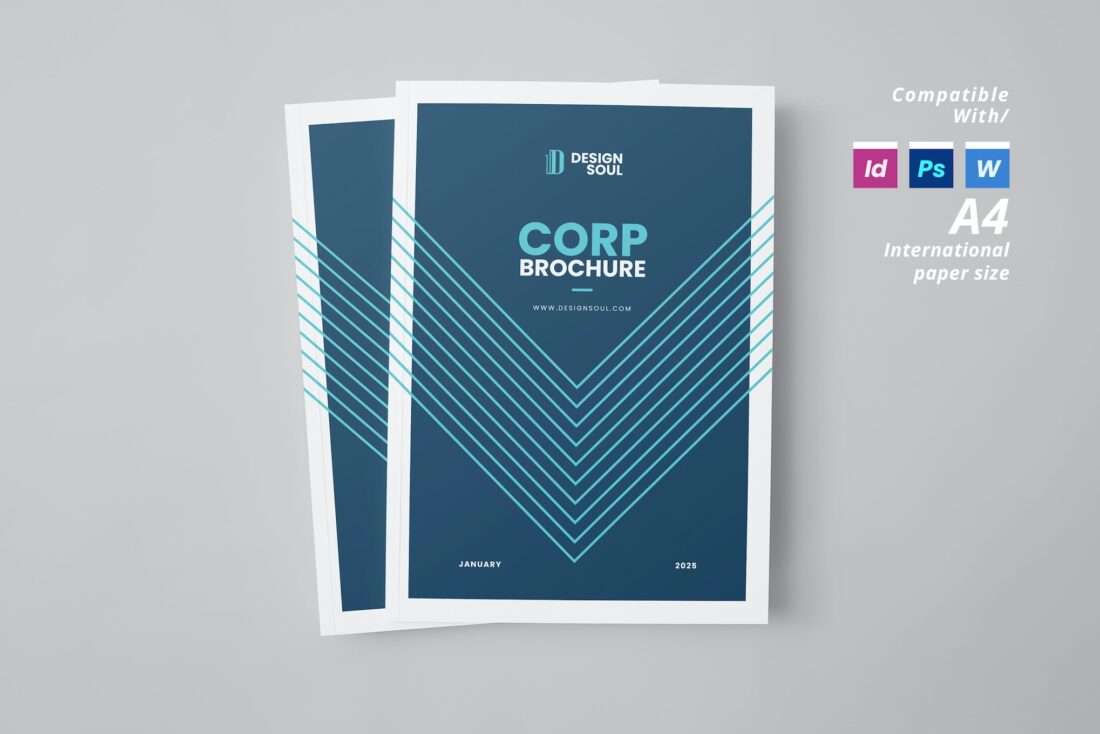 80+ Best Microsoft Word Brochure Templates 2024 | Design Shack