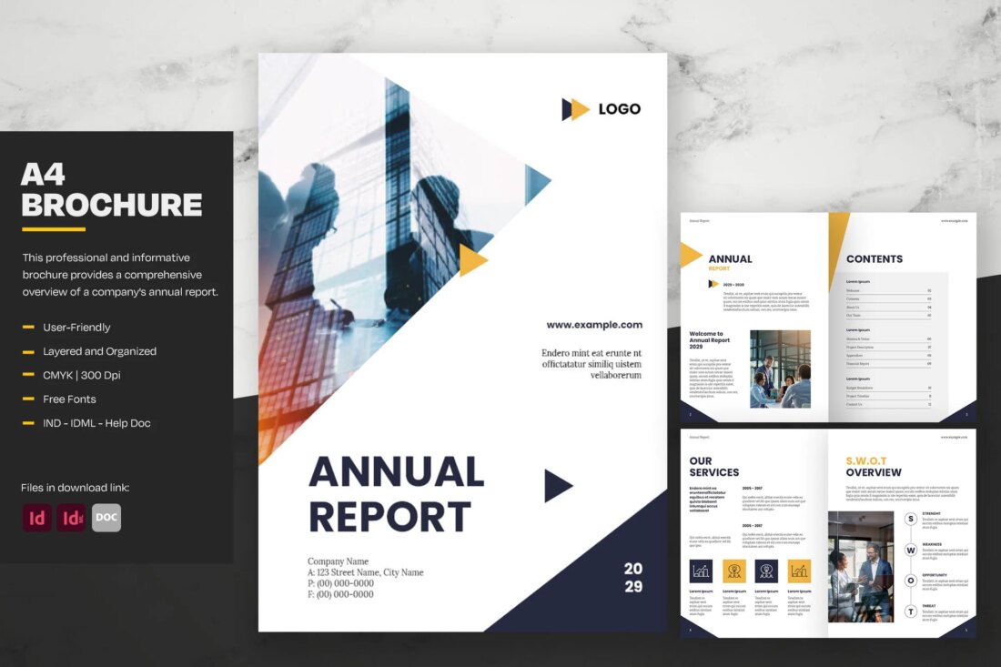 35+ Best Professional Business Report Templates (Word, PPT, InDesign)