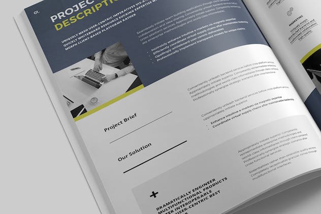 Corporate Proposal Brochure Template | Design Shack