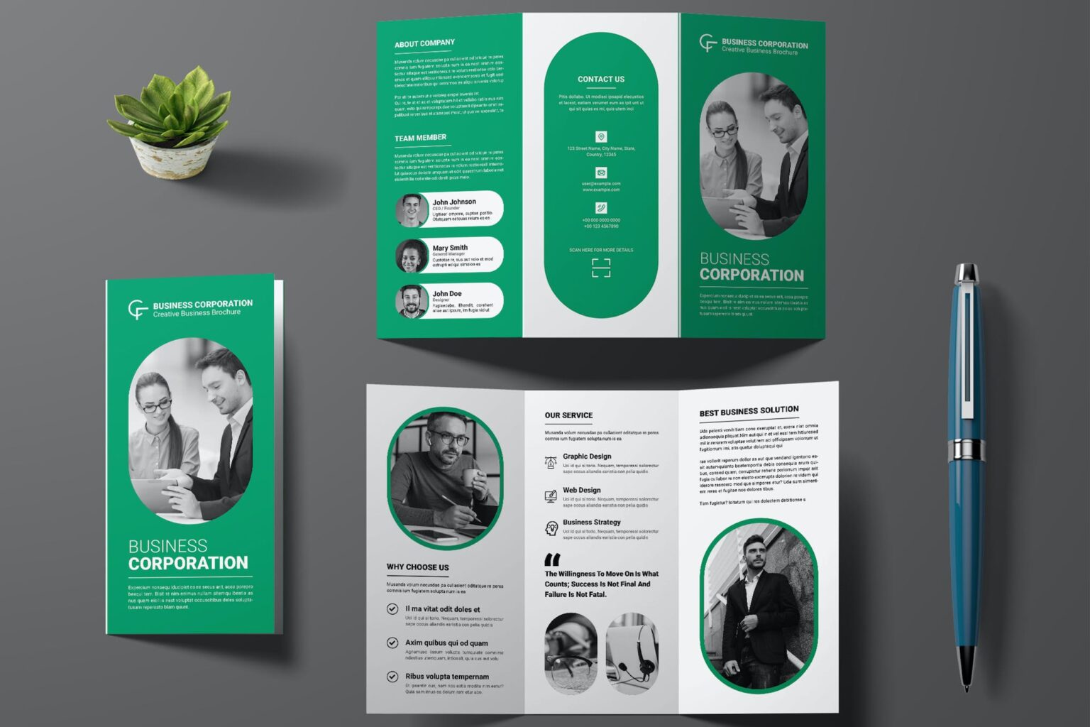 35+ Best InDesign TriFold Templates 2024 | Design Shack