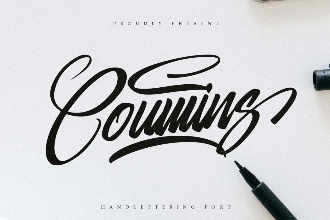 80+ Best Hand Lettering & Hand Drawn Fonts 2025 | Design Shack