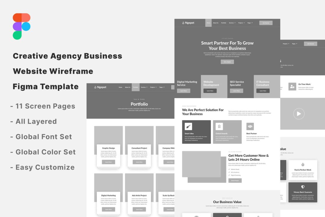 35+ Figma Wireframe Templates (UI, Mobile, Dashboard & More) | Design Shack